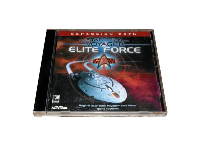 Star Trek: Voyager Elite Force Expansion Pack PC CD ROM 2001 Computer ...