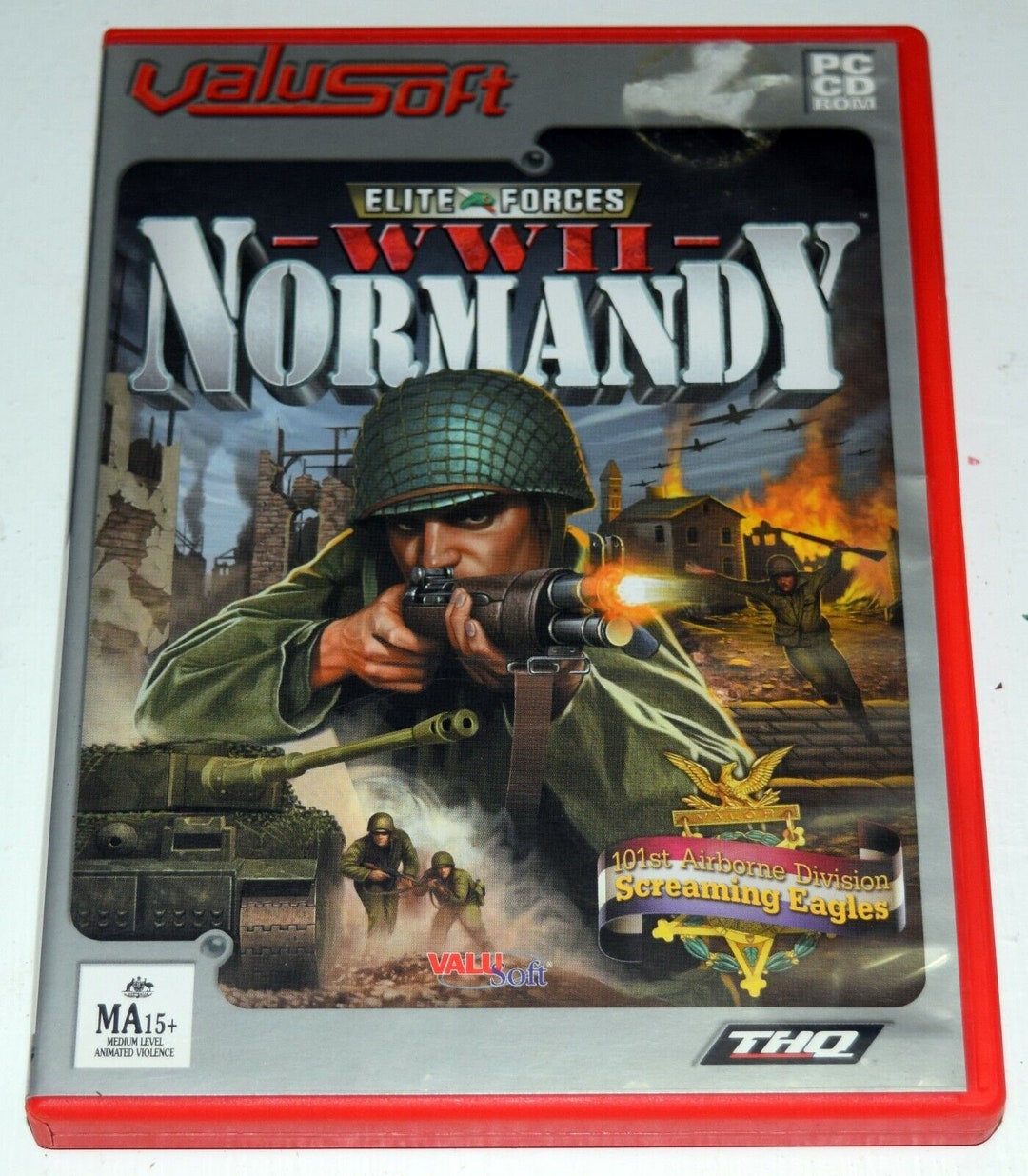 Elite Forces WWII Normandy PC CD Rom Computer Video Game 2001 - Etsy
