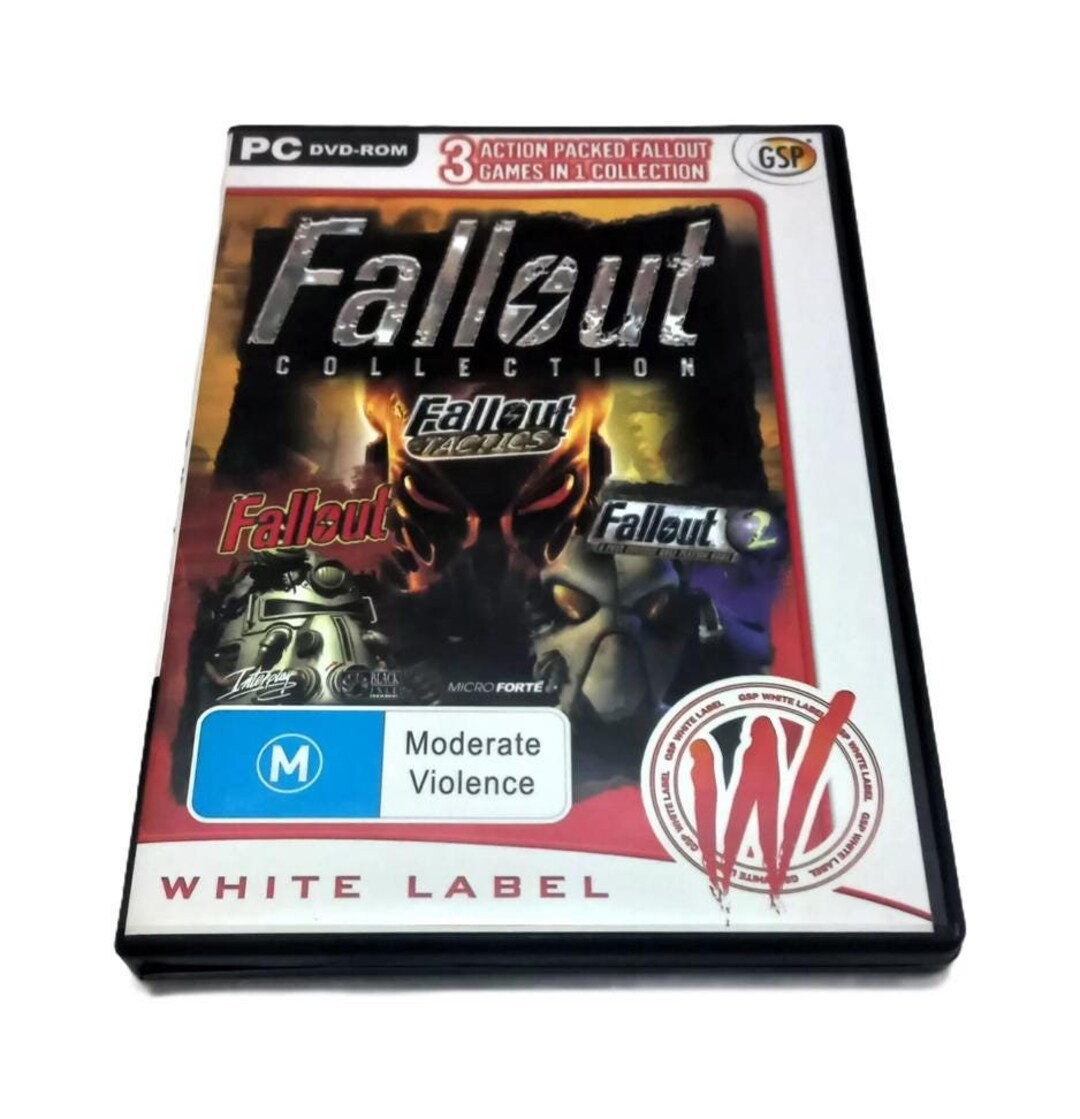 Fallout: Collection Trilogy PC Game DVD Rom - Etsy
