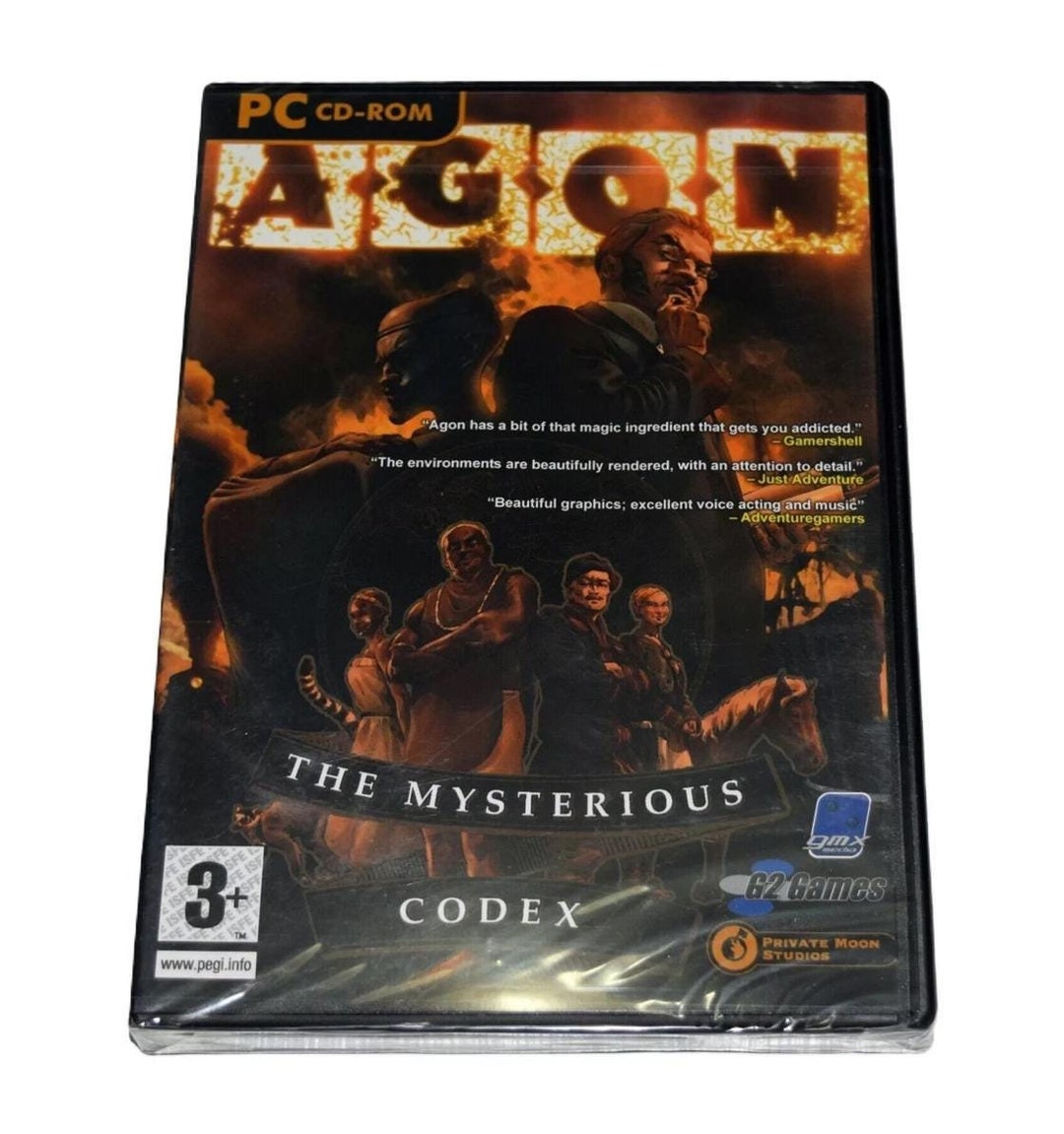 AGON: the Mysterious Codex PC Game CD Rom Brand New - Etsy