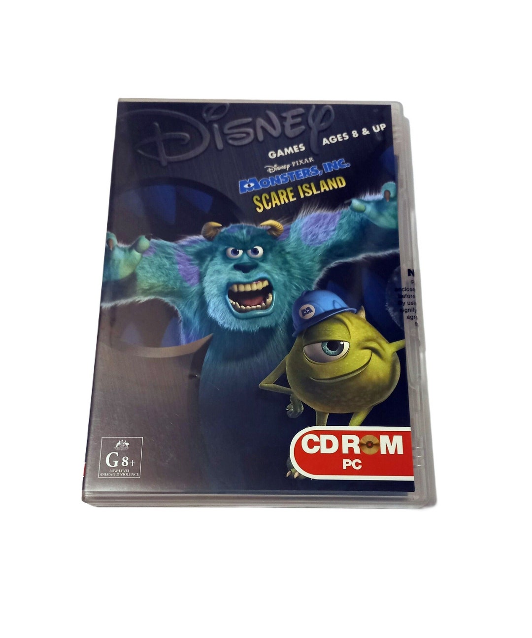 Disney Pixar Monsters Inc Scare Island PC Game CD Rom 2001 Brand New ...