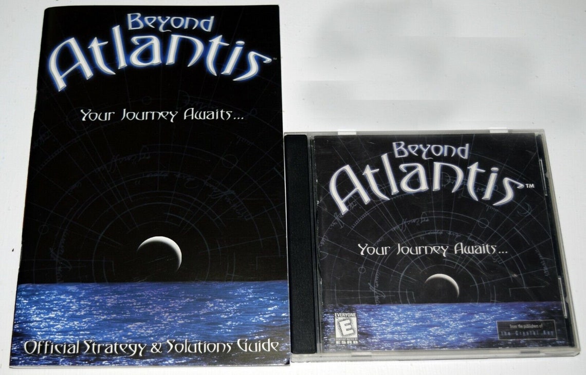 Beyond Atlantis PC Game CD Rom 1999 Strategy Guide Included - Etsy