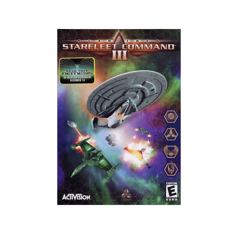 Star Trek: Starfleet Command III PC CD Rom 2002 Manual Included ...