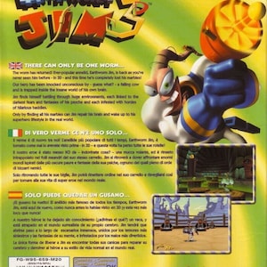 Earthworm Jim 3D PC CD Rom 1999 Interplay Computer Video Game - Etsy