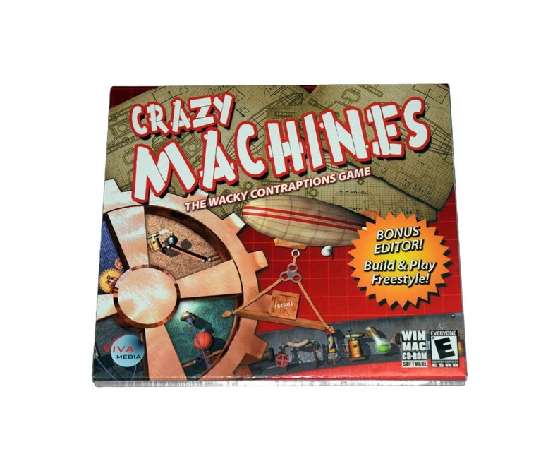 Crazy Machines: the Wacky Contraptions Game PC Mac CD Rom - Etsy