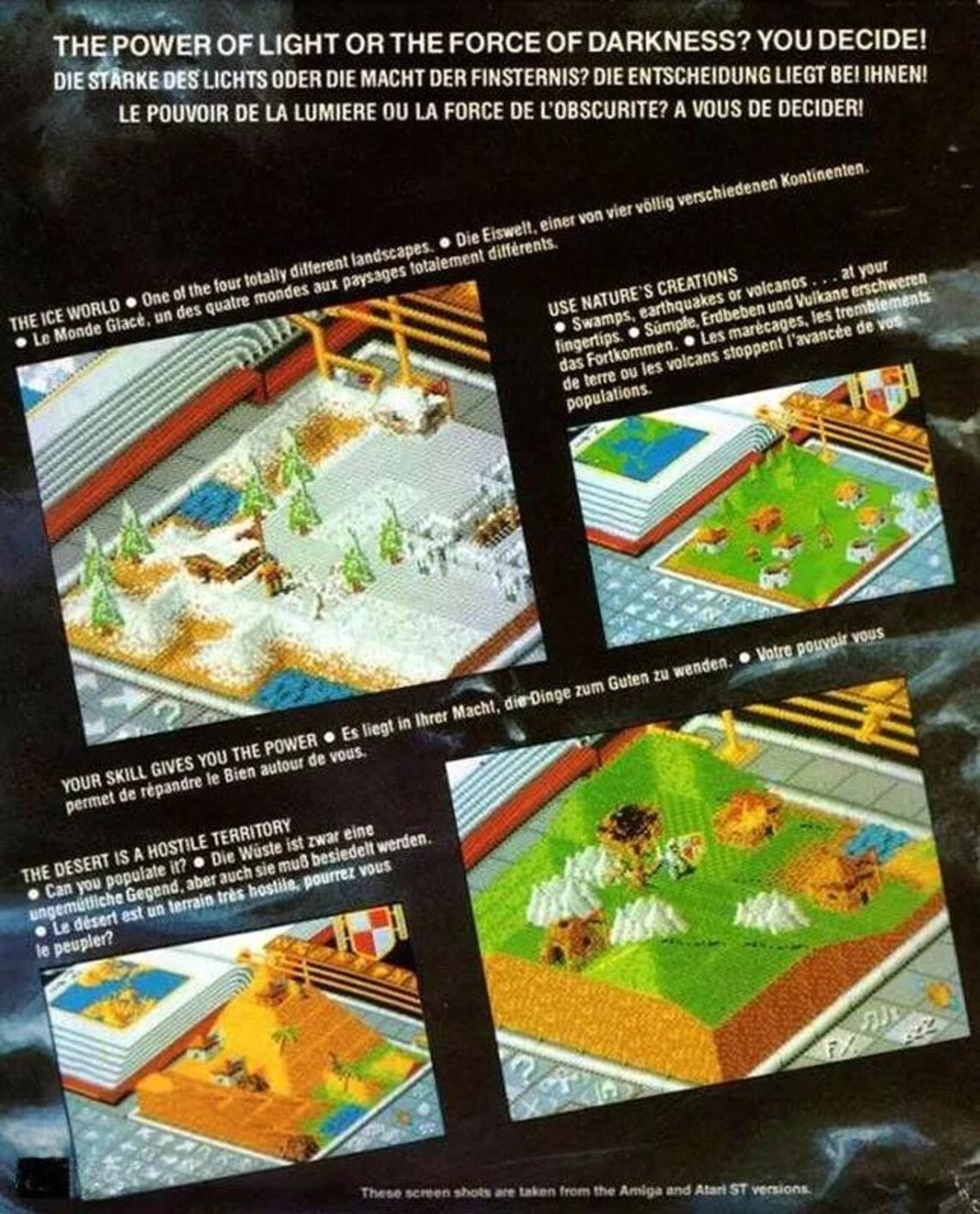 Populous PC Game CD Rom 1989 Ms-dos Bullfrog Retro Vintage - Etsy