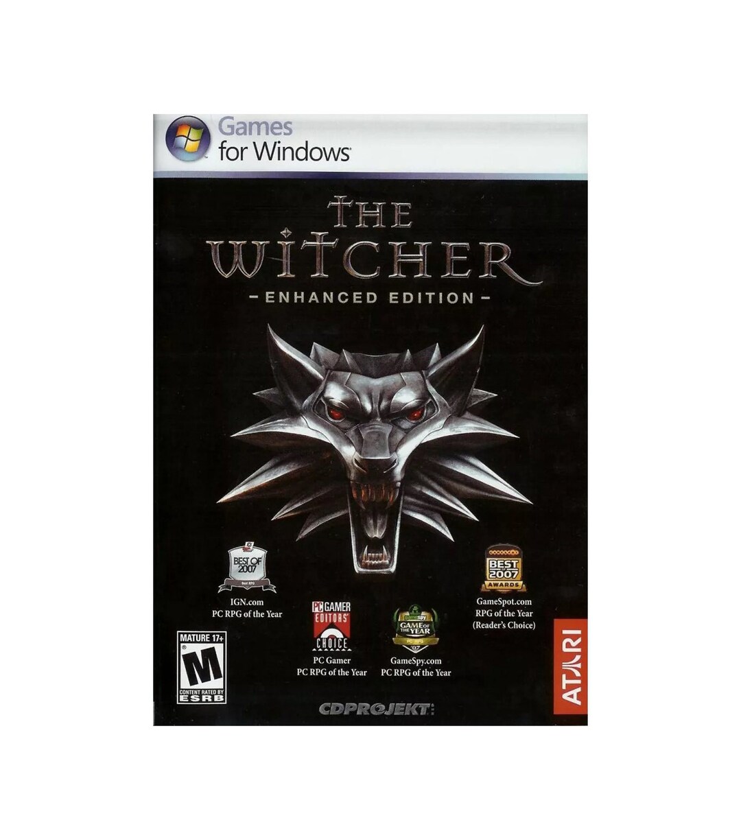 The Witcher: Enhanced Edition PC Game Brand New (windows 10/11 ...