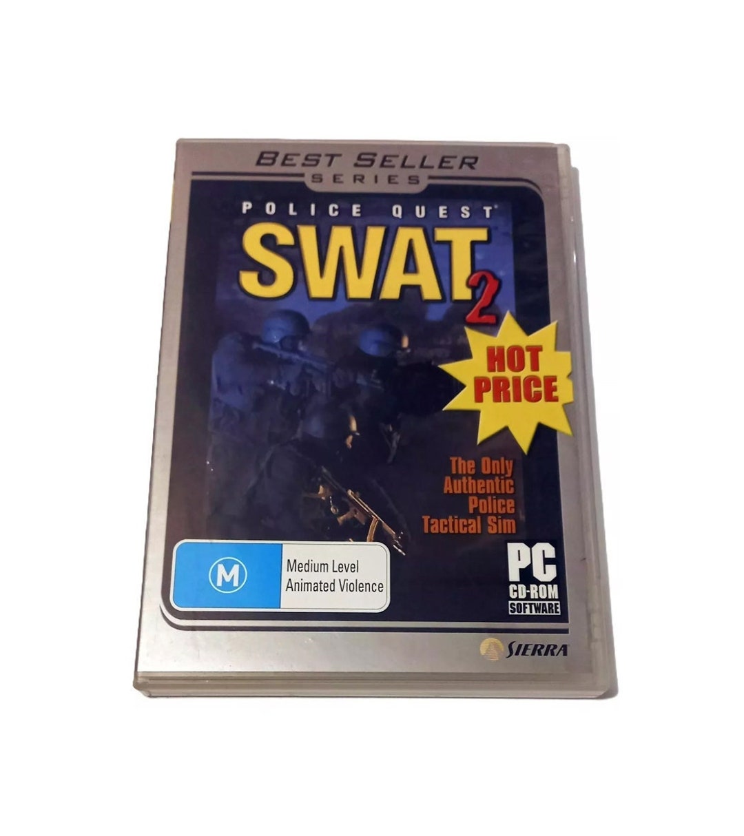 Police Quest: SWAT 2 PC CD Rom 1998 Sierra Computer Video Game - Etsy