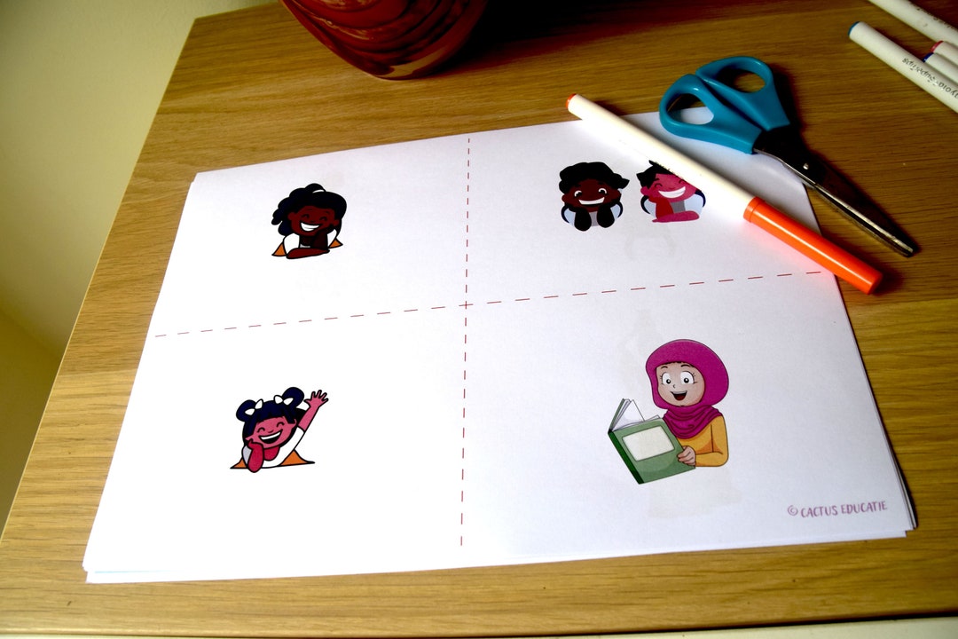 Association Cards Multicultural Society Groups 1 to 4 - Etsy