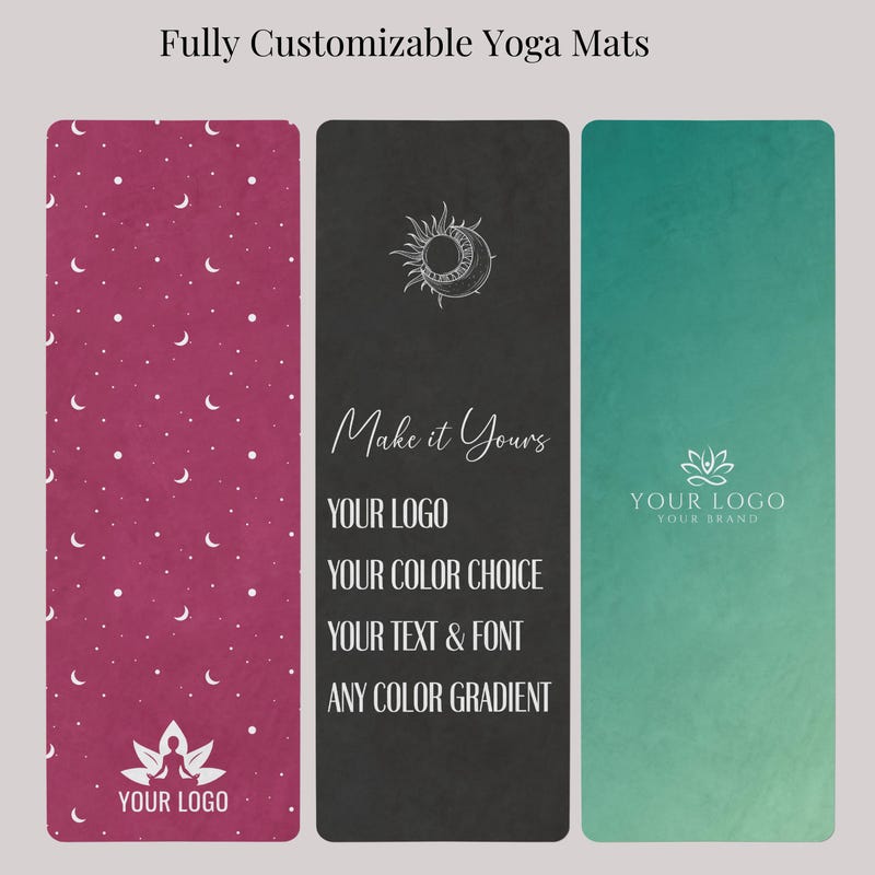 Custom Yoga Mats - Etsy