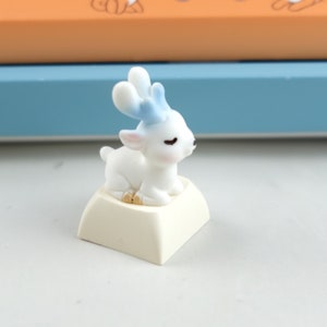 Adorable DEER KEYCAPS, Charming Deer Keycaps , Deer Keycap Esc Key ...