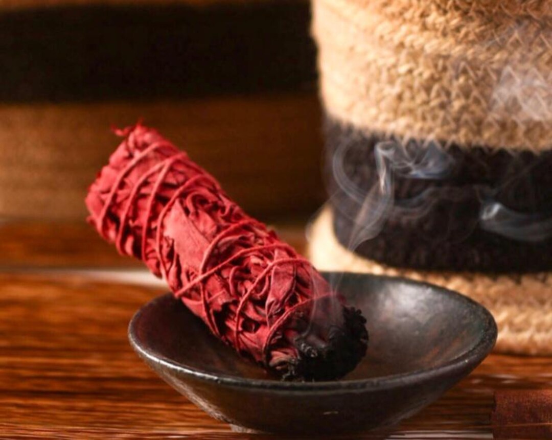 Set of 2 Dragon Blood Sage Sticks, for Purification and Rituals - Etsy