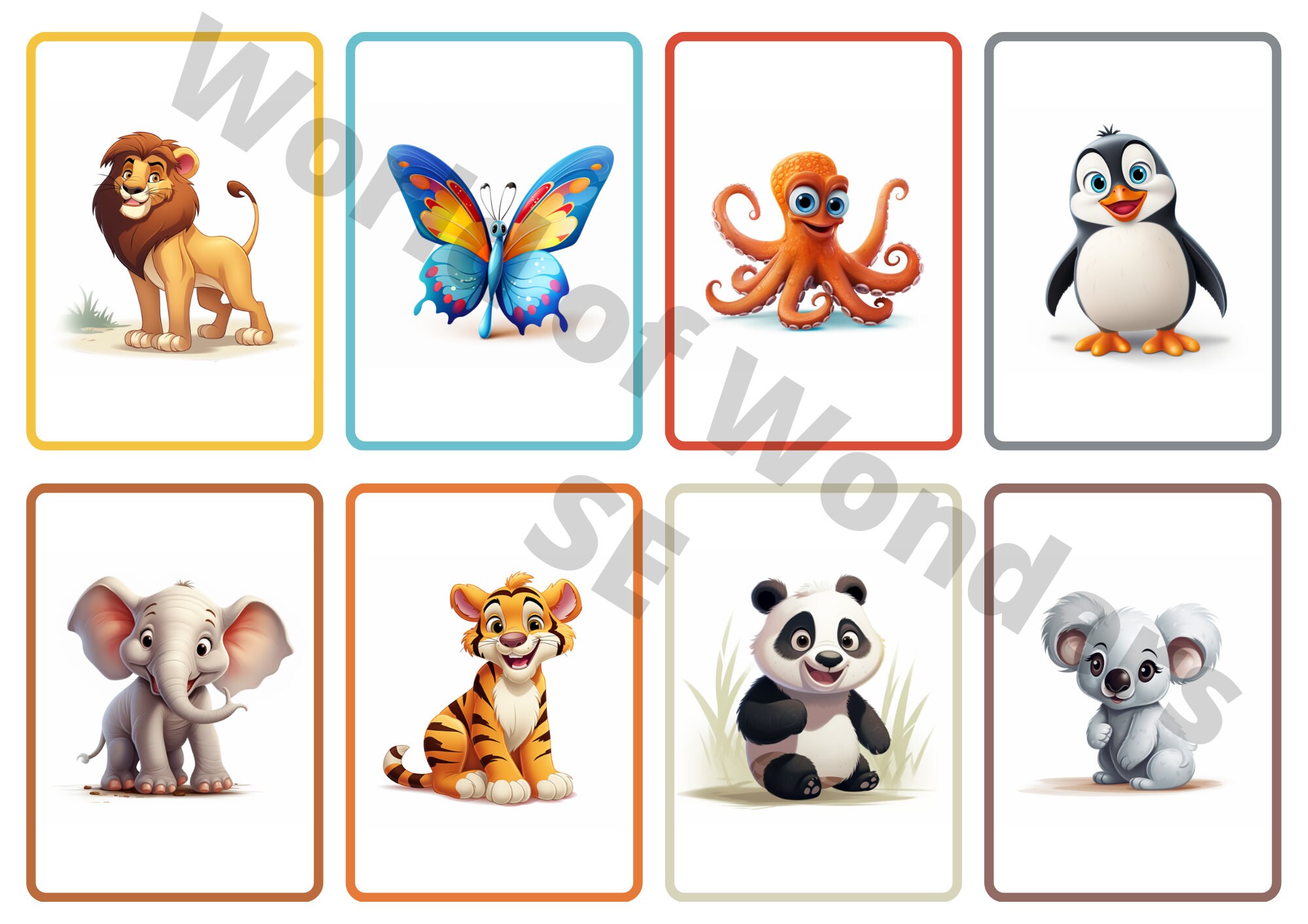 Printable Flashcards for Kids: 16 Engaging Educational Cards for Early ...