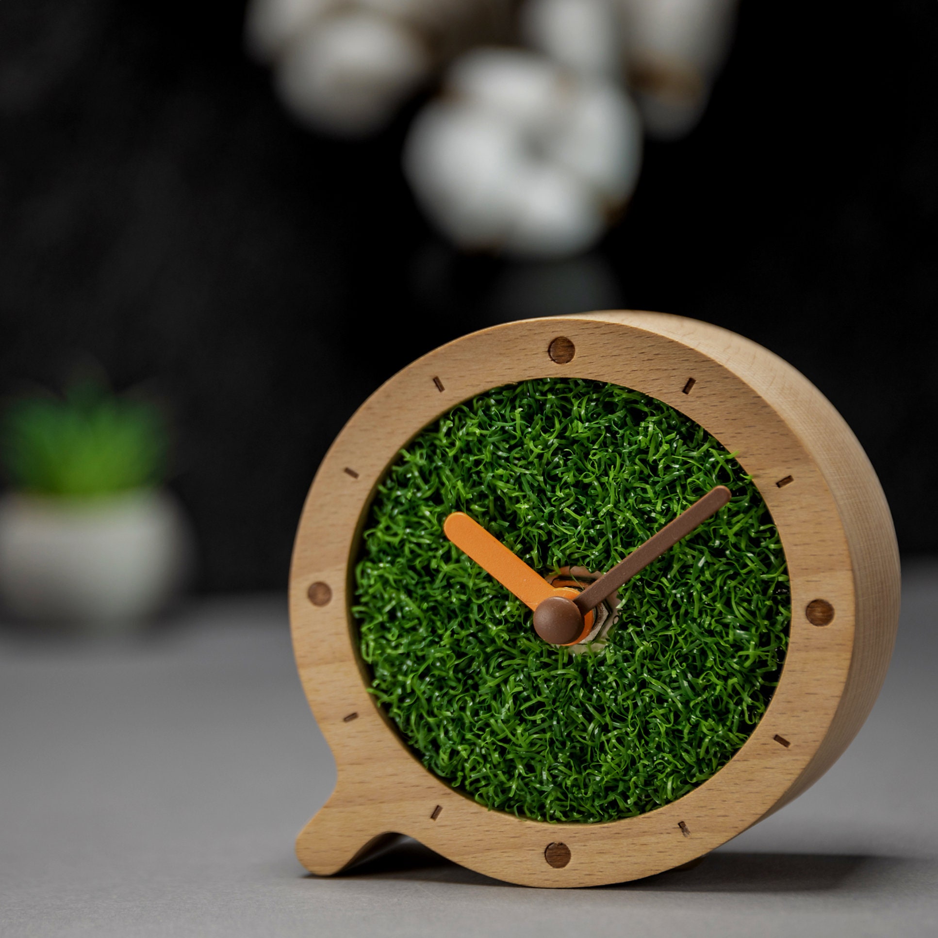 Table Clock Alarm Clock Desk Clock Clocks for Table Wood - Etsy