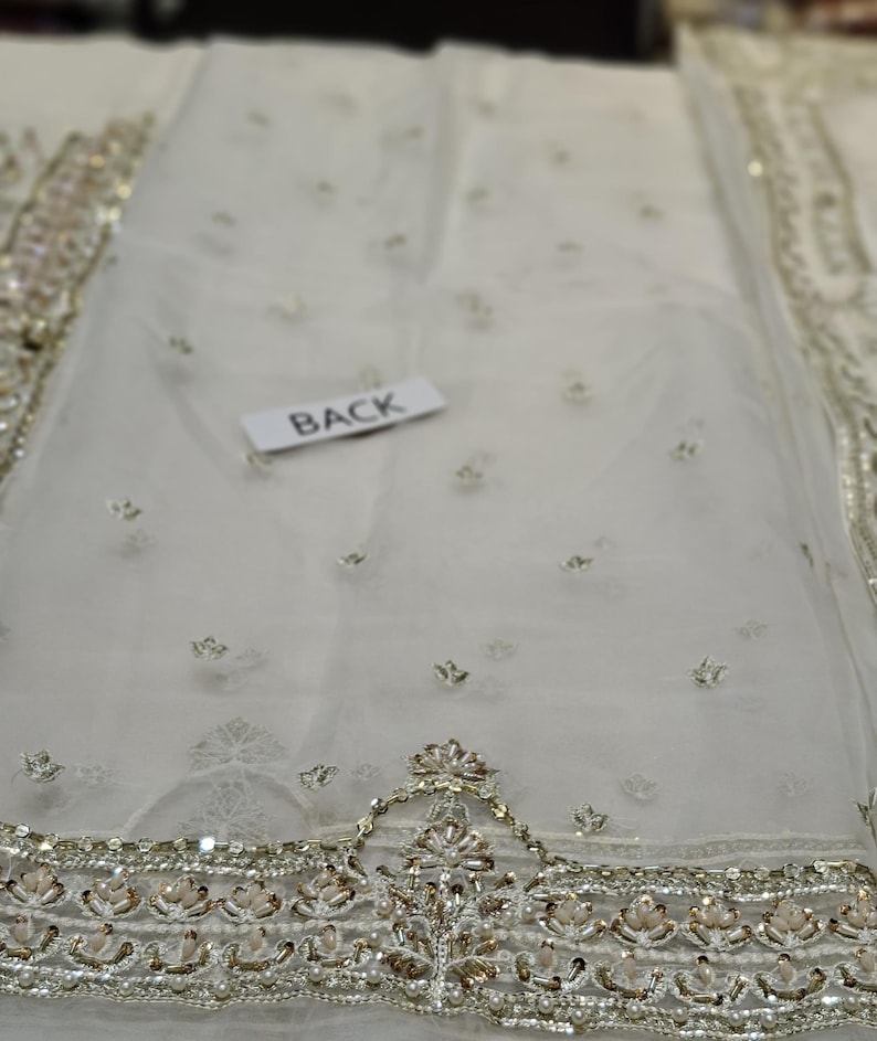 Pakistani Nikah Sharara Suit: Bridal Barat Mehndi Dress - Etsy