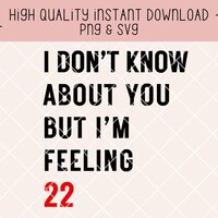 Feeling 22 - Etsy