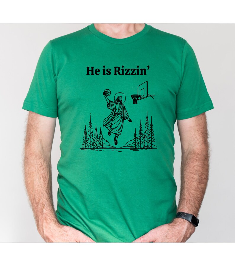 He is Rizzin' PNG Digital Download, Funny Easter Shirt Design, Rizz Em ...