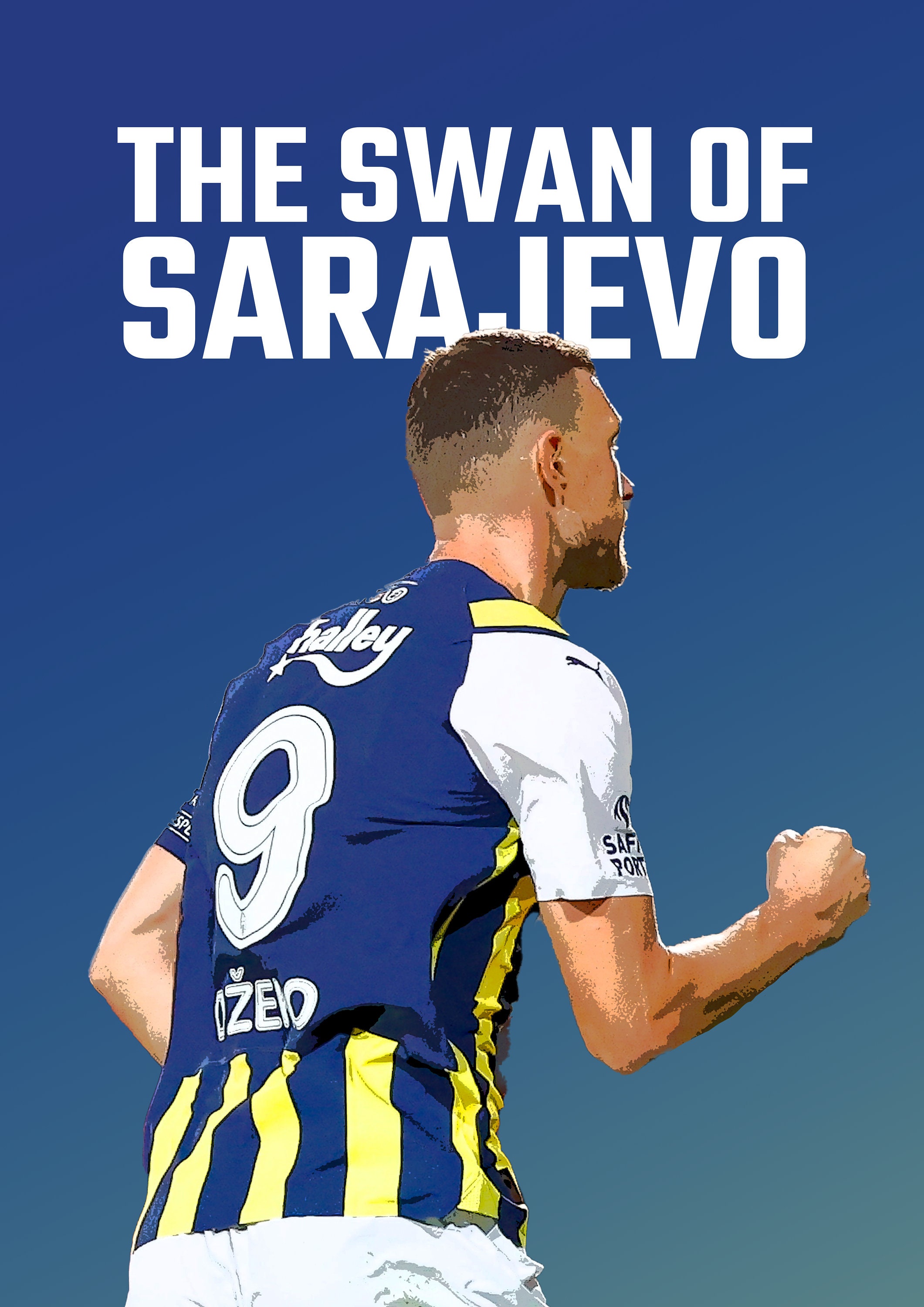 Edin Dzeko Fenerbahce Istanbul | Football Poster sold by Tickle_Carine ...