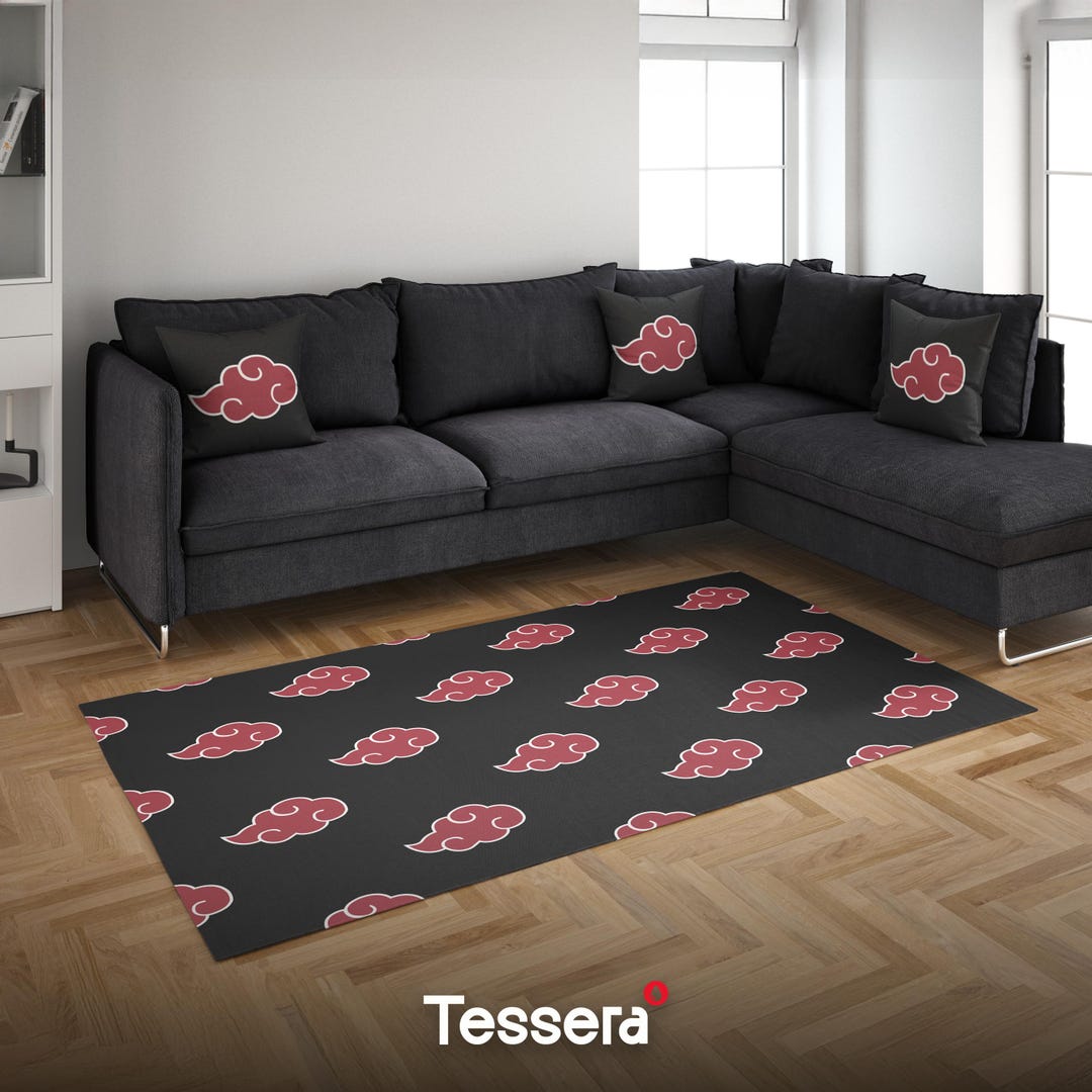 Akatsuki Anime Rug , Modern Rug, Non Slip Rug, Popular Rug, Area Rug ...