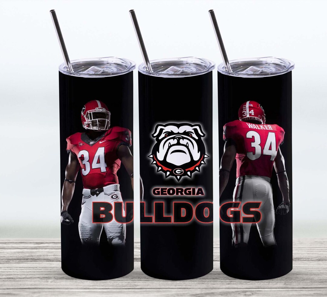 Tumbler Wrap for GA Bulldogs, Bulldog's Georgi Tumbler Sublimation Designs, Full Tumbler Wrap ...