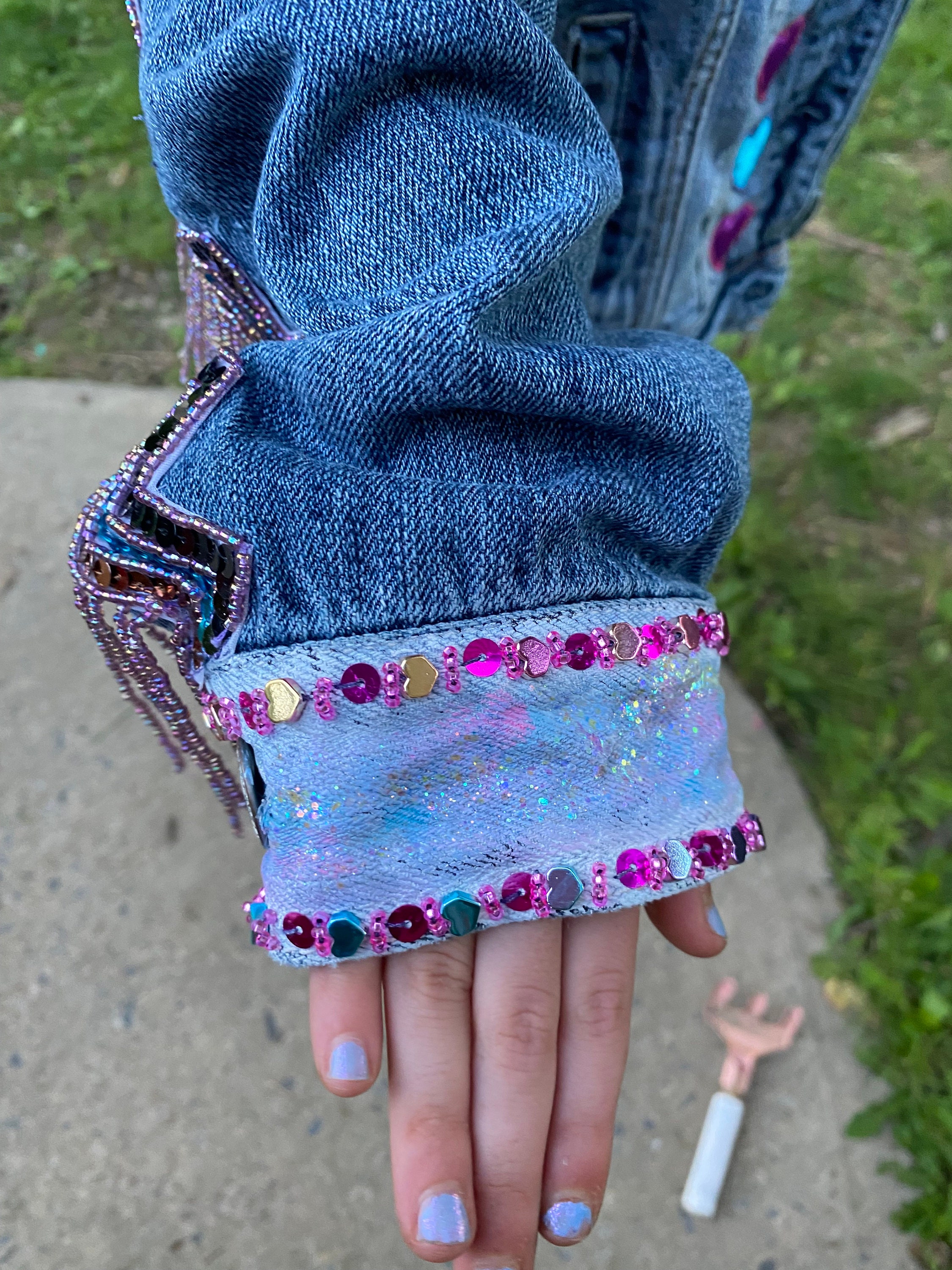 Lover-taylor Swift, Denim Jacket - Etsy
