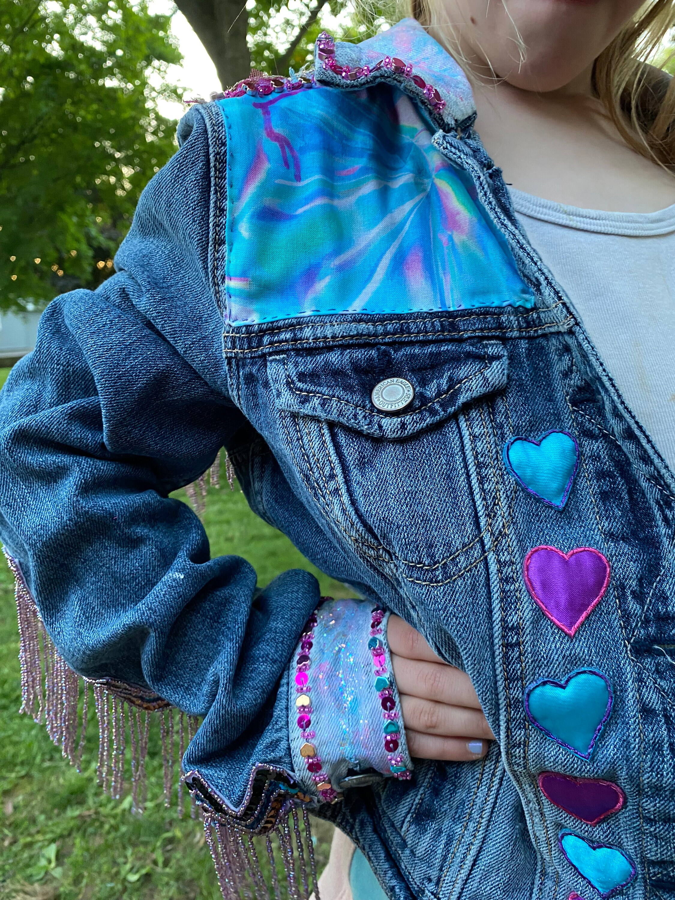 Lover-taylor Swift, Denim Jacket - Etsy