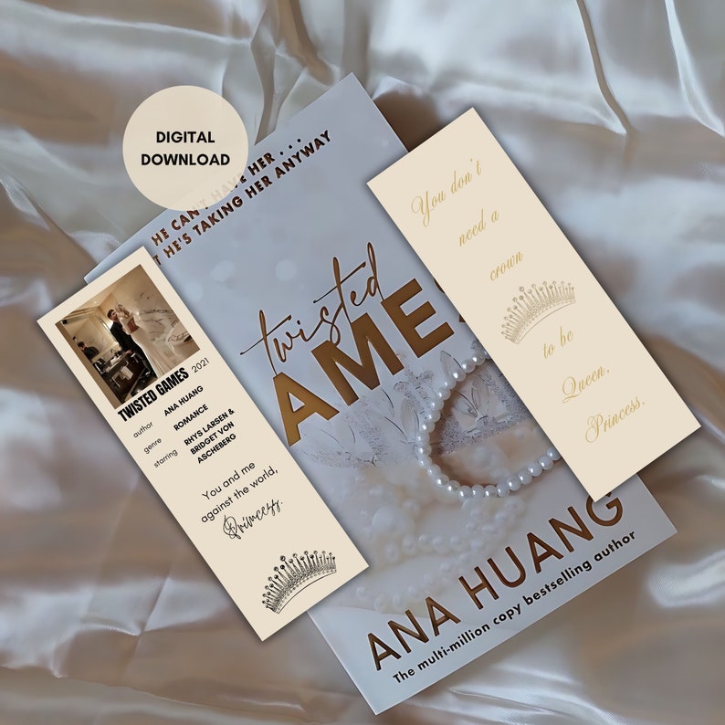 8 Twisted Series Bookmarks | Twisted Series Bookmark Bundle | Romance ...