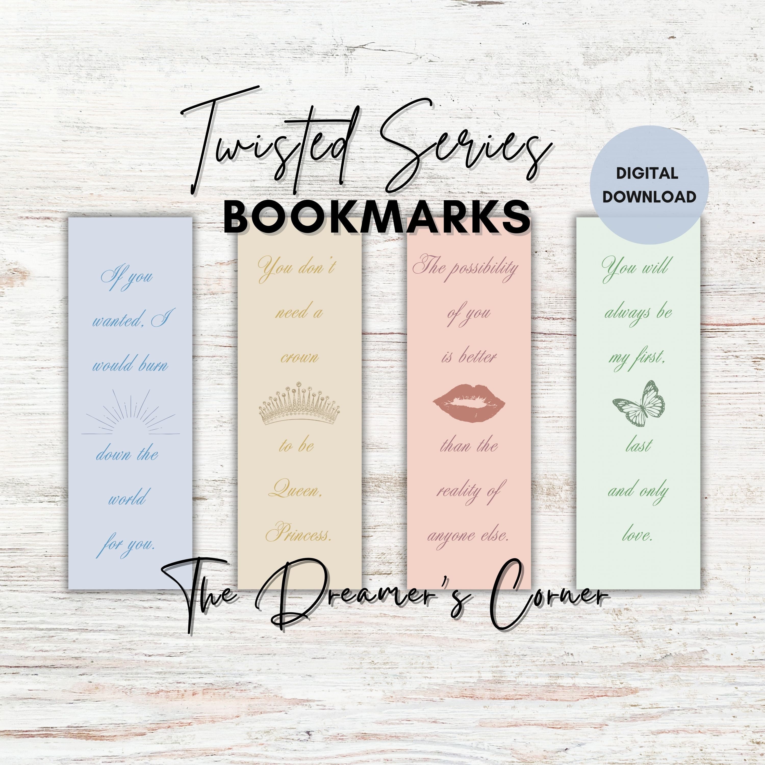 Tfa Bookmark Series 1 The Epic Trilogy Bookmarks