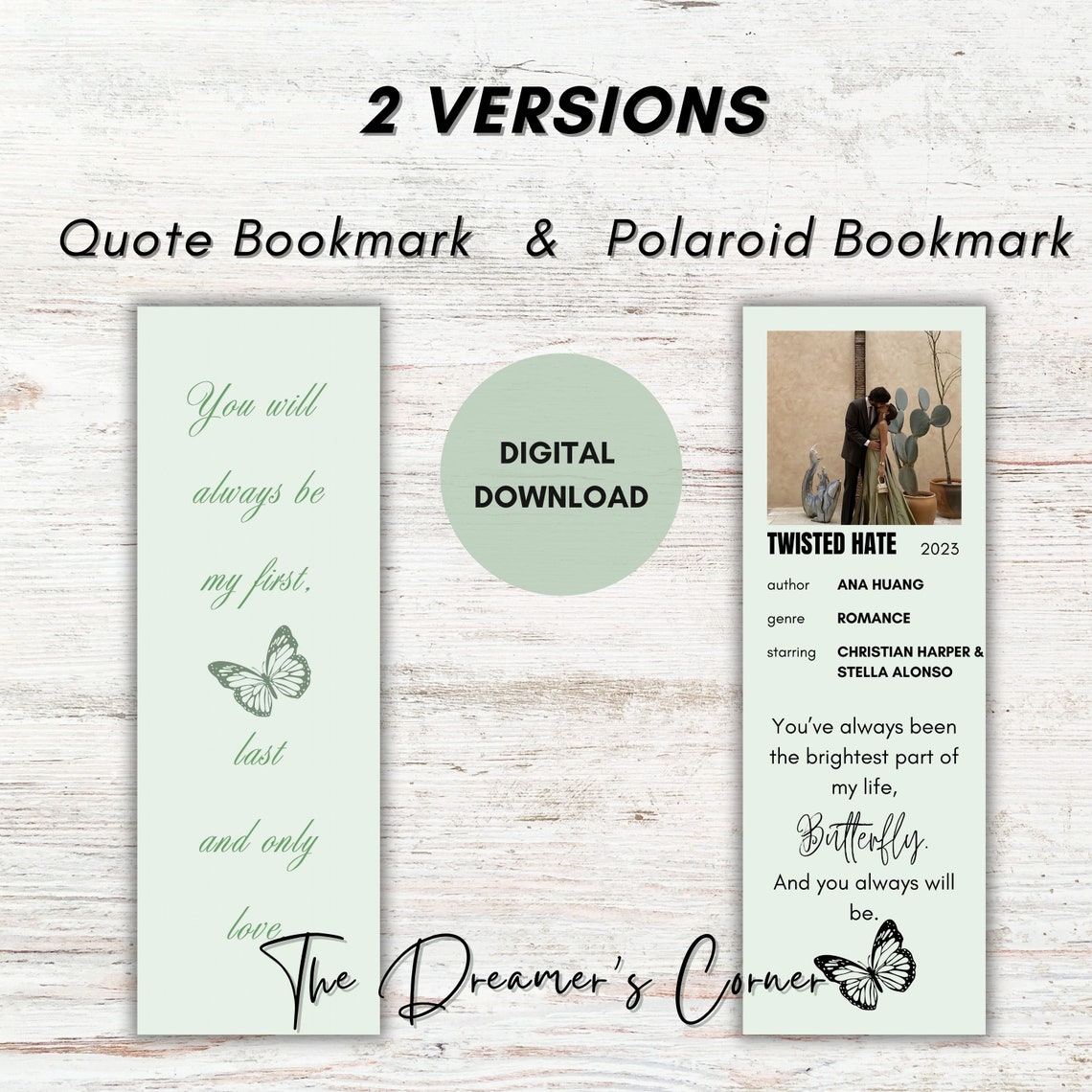 8 Twisted Series Bookmarks | Twisted Series Bookmark Bundle | Romance ...