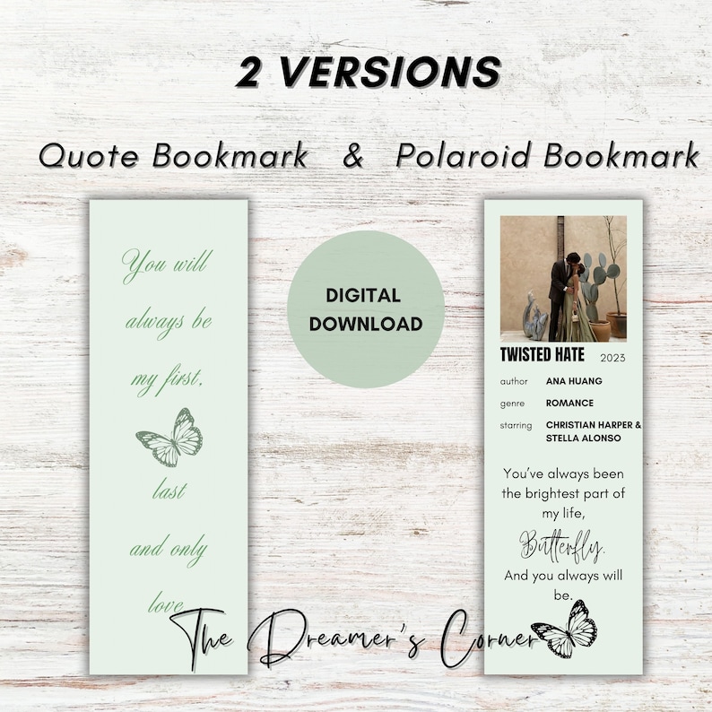 8 Twisted Series Bookmarks | Twisted Series Bookmark Bundle | Romance ...