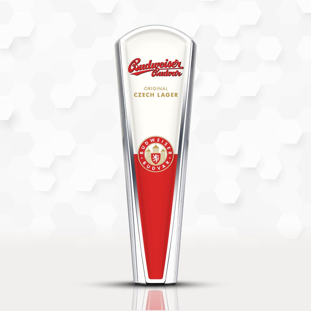 Budweiser Budvar Aluminium Beer Tap Handle - Etsy