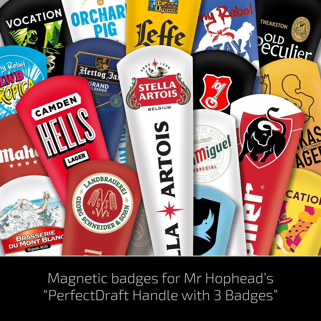 Magnetic Perfectdraft Badges for Mr Hophead's Aluminium Handle - Etsy
