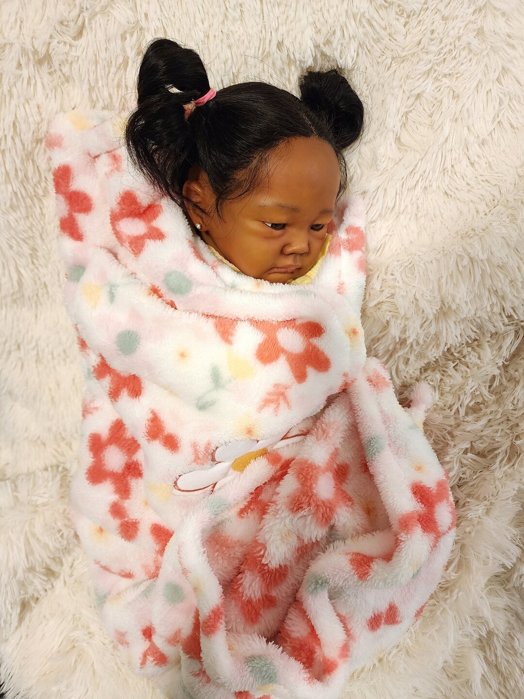 Biracial/blasian Reborn Cloth Doll - Etsy
