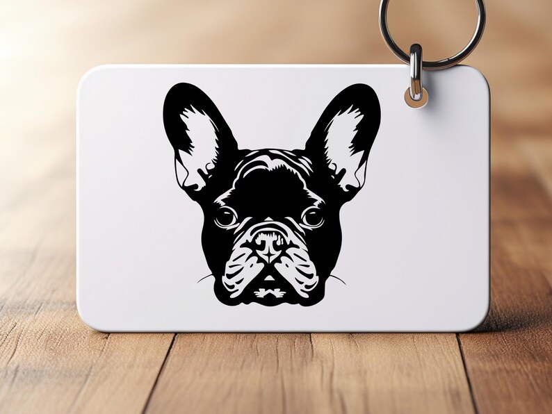 Adorable French Bulldog SVG | Cute Frenchie Clipart | Dog Lover's ...