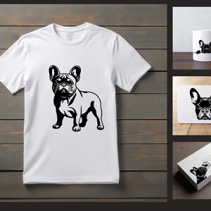 Adorable French Bulldog SVG | Cute Frenchie Clipart | Dog Lover's ...