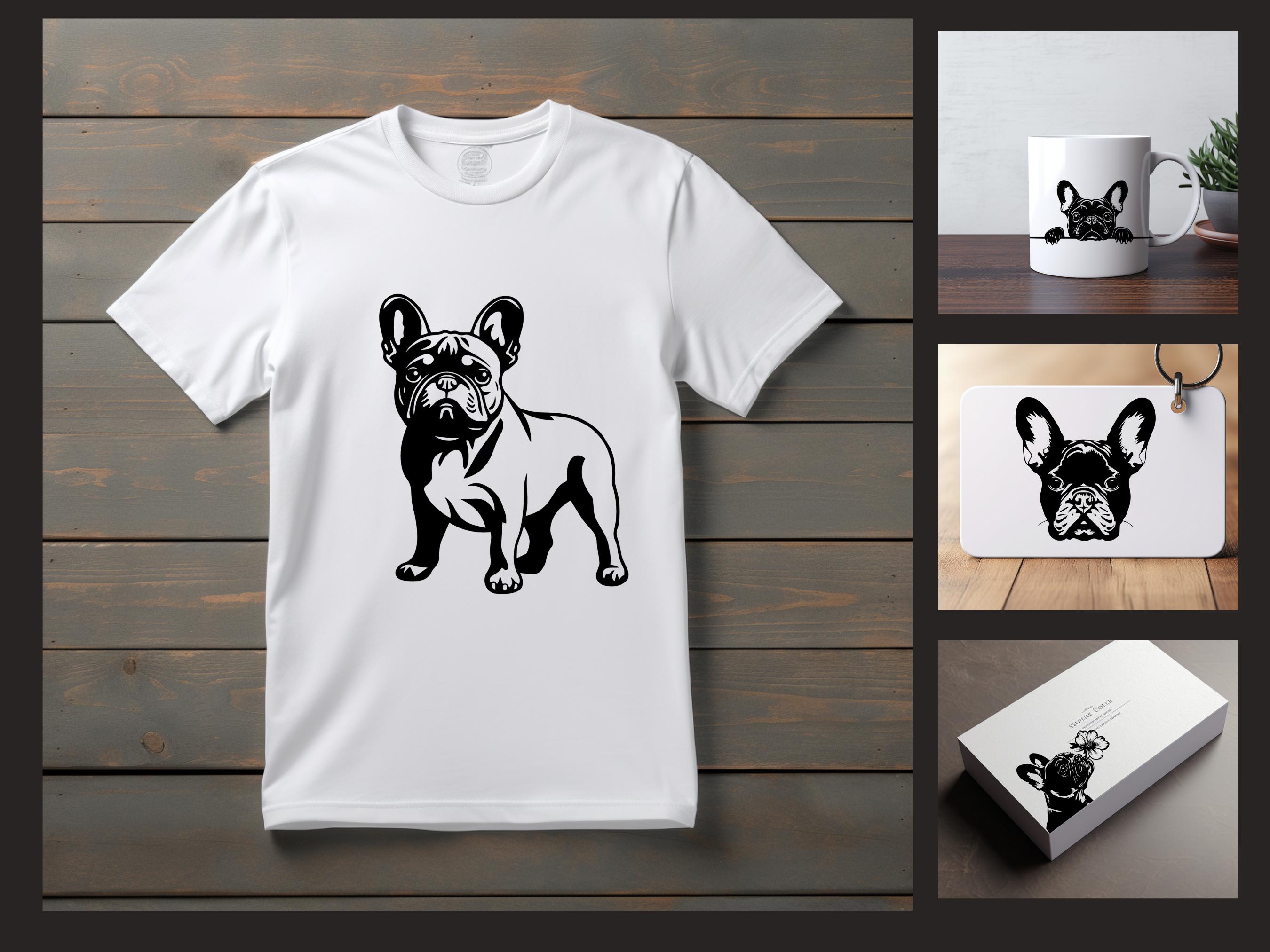 Adorable French Bulldog SVG | Cute Frenchie Clipart | Dog Lover's ...
