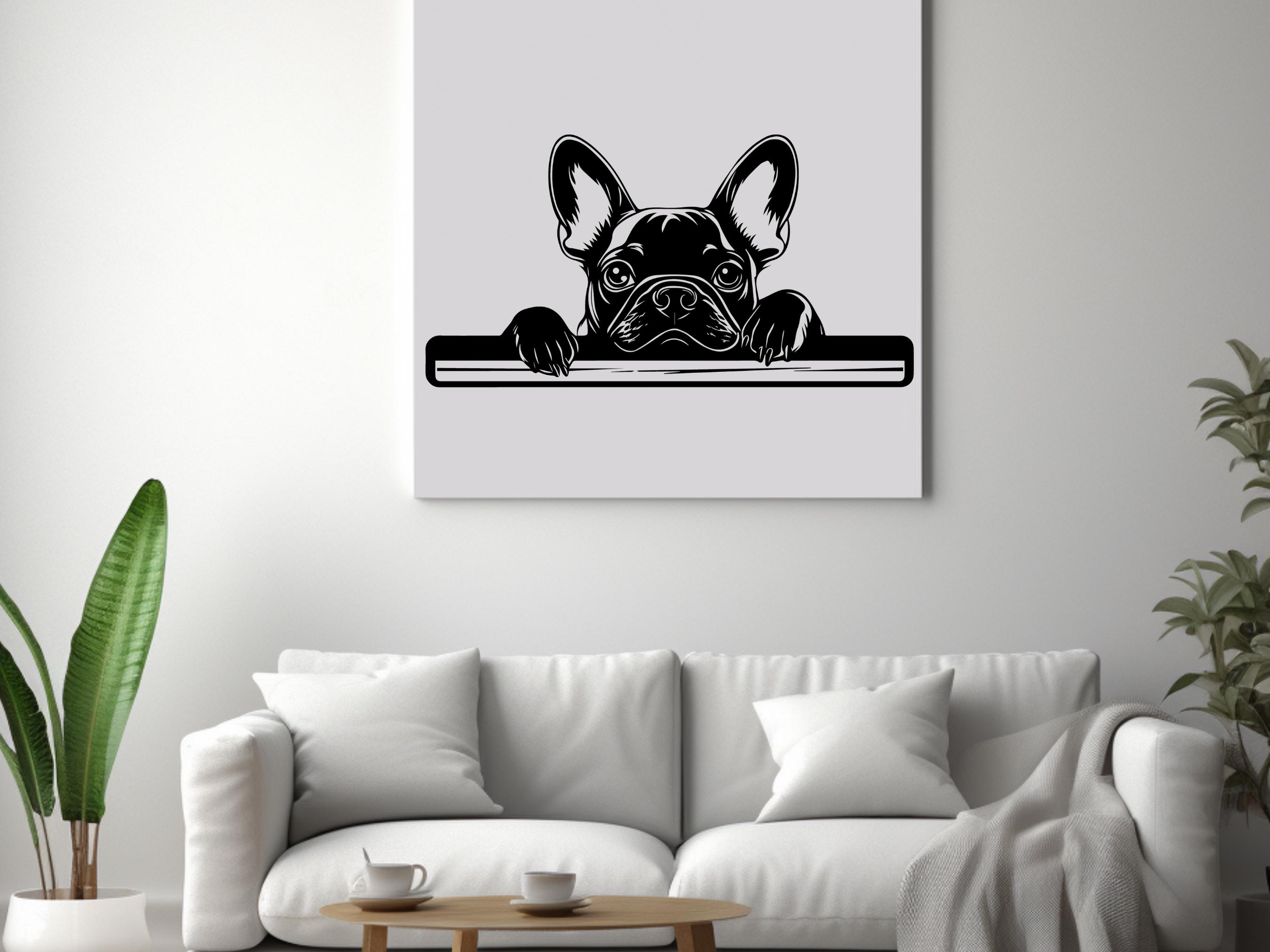 Adorable French Bulldog SVG | Cute Frenchie Clipart | Dog Lover's ...