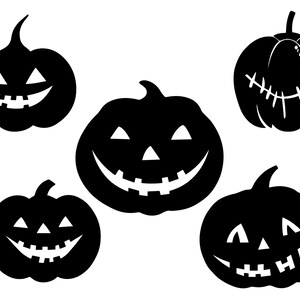 Halloween Pumpkin SVG | Jack-o'-lantern SVG | Spooky Fall Decor Clipart ...