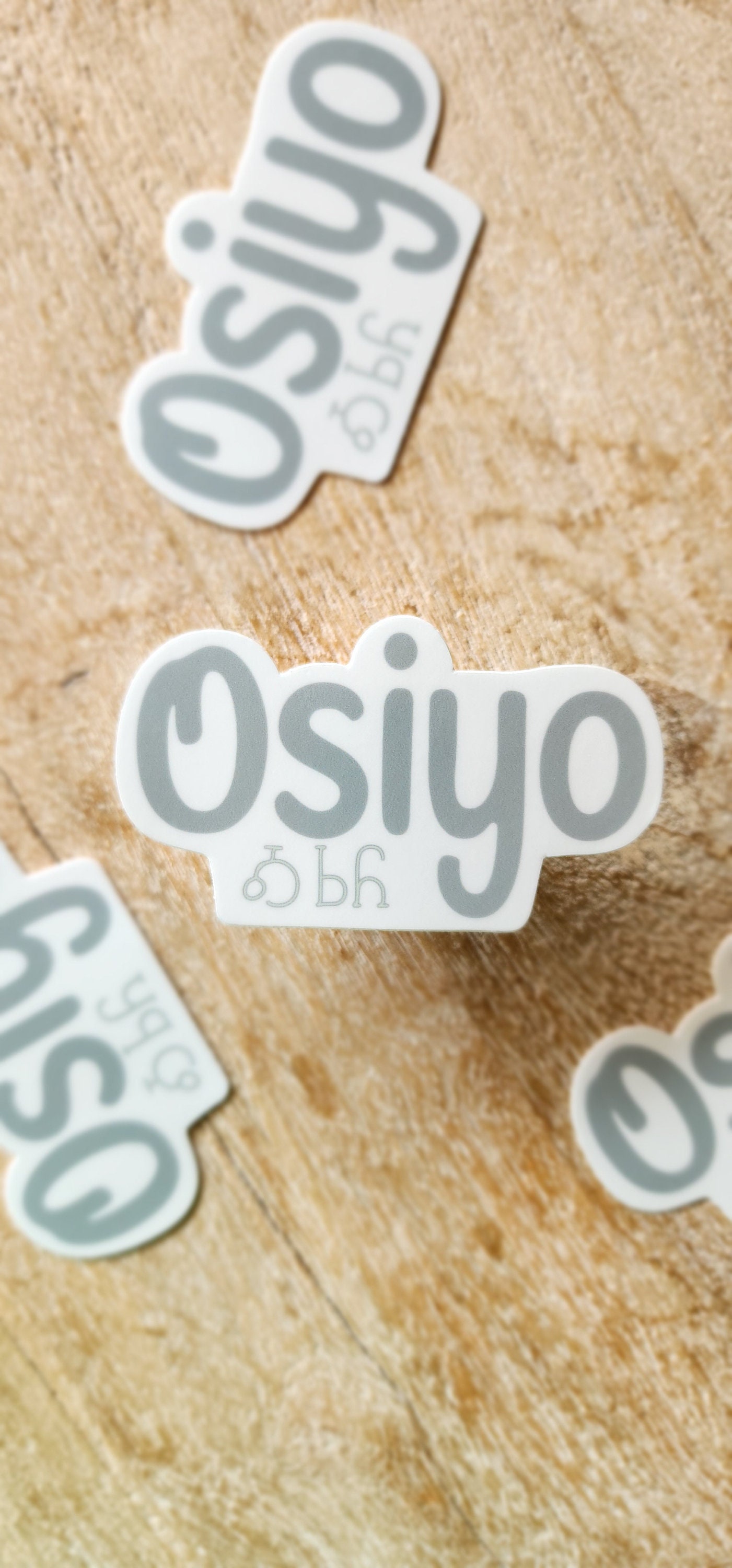 Cherokee Hello Sticker / Weatherproof Cherokee Syllabary Sticker ...