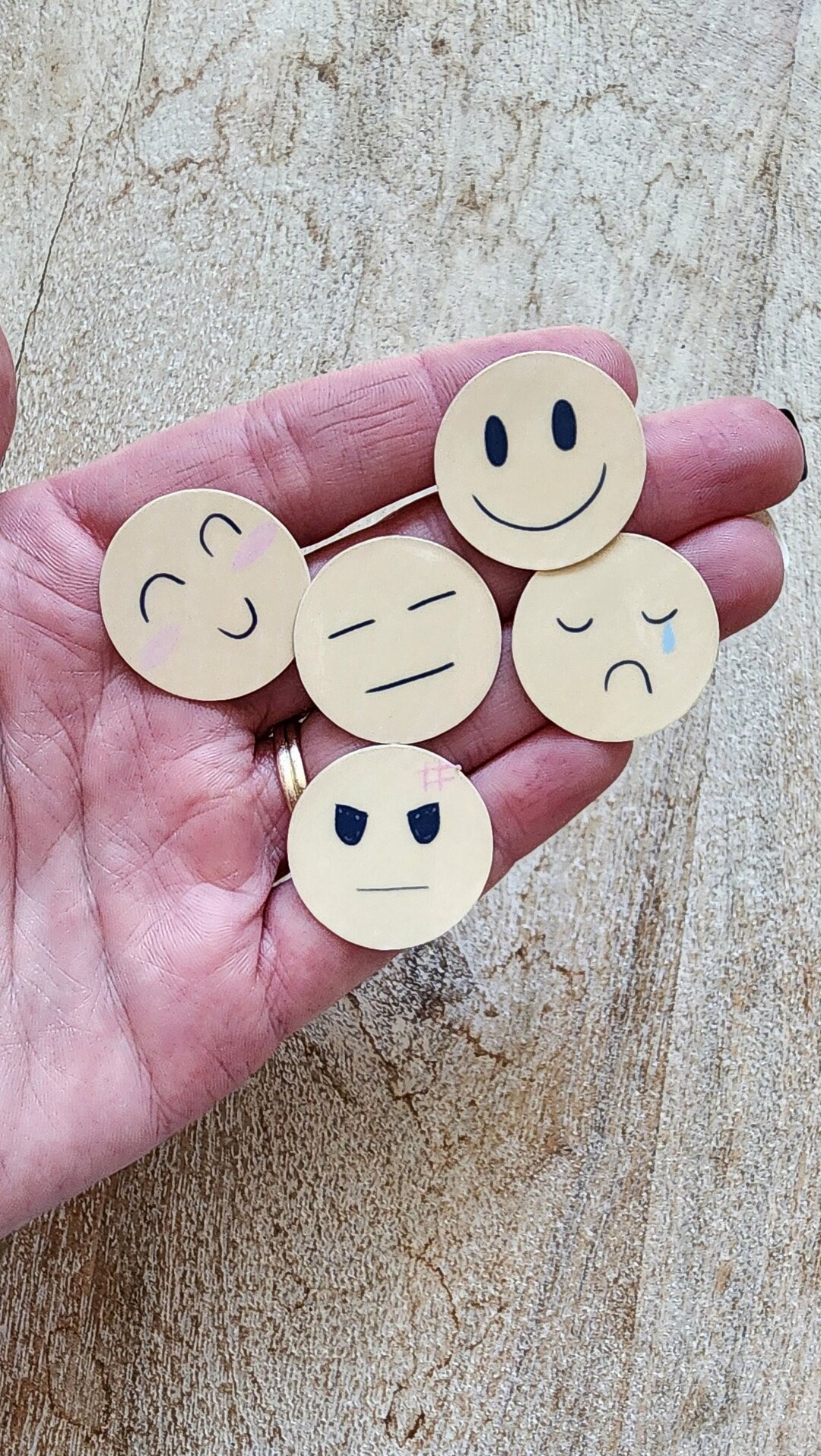 Mini Emoji Sticker Pack / Waterproof Vinyl Stickers / Laptop, Notebook ...
