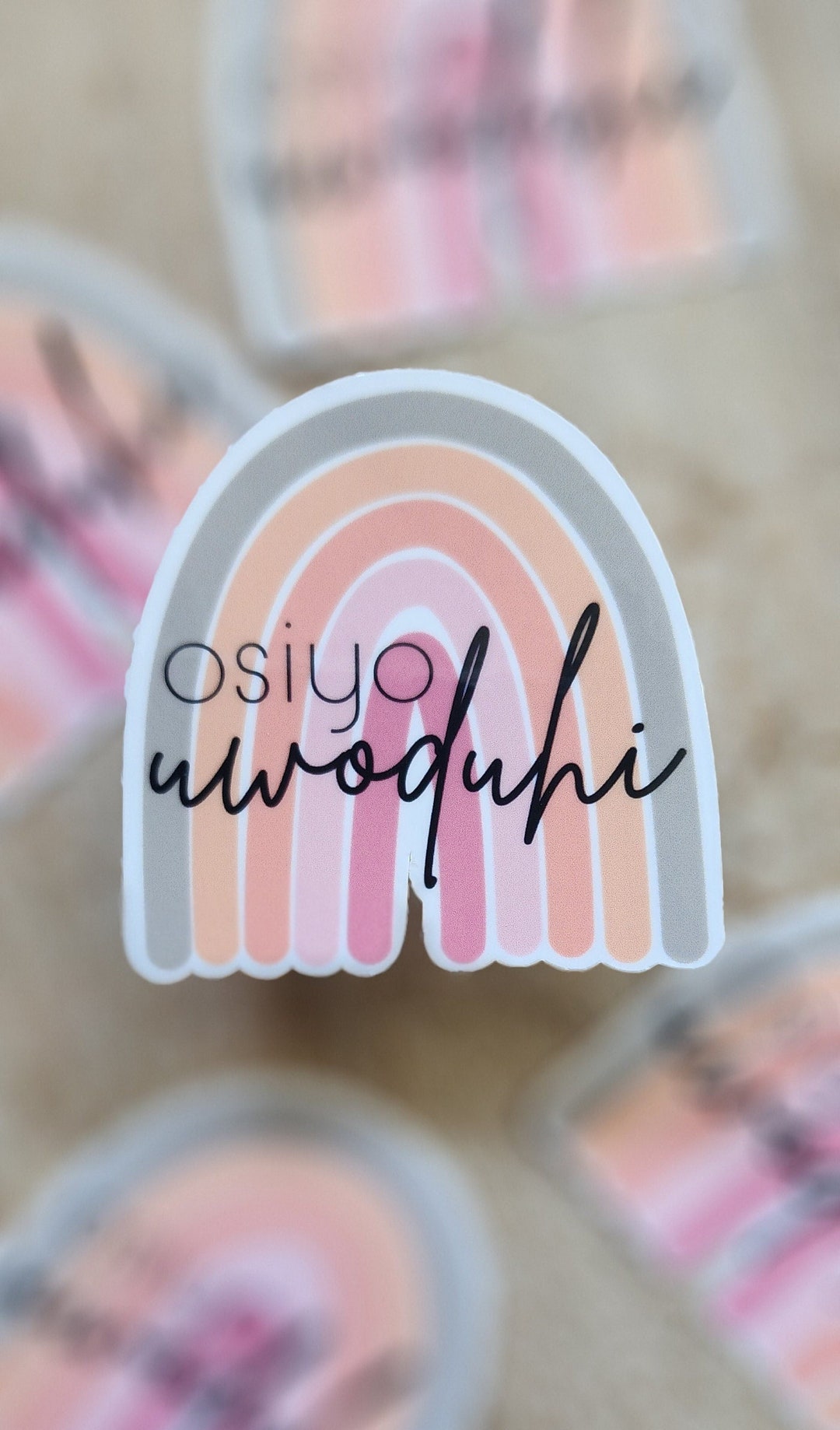 Cherokee Hello Beautiful Sticker / Waterproof Cherokee Syllabary ...