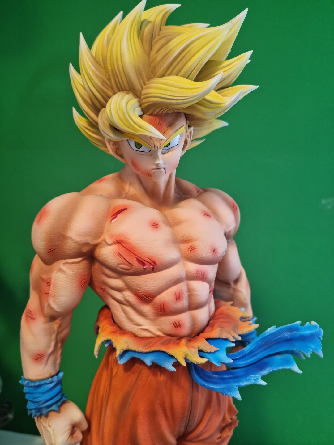 DBZ Son Goku Namek Figure 3D Printed in Resin Hand Painted 1/6 Scale ...
