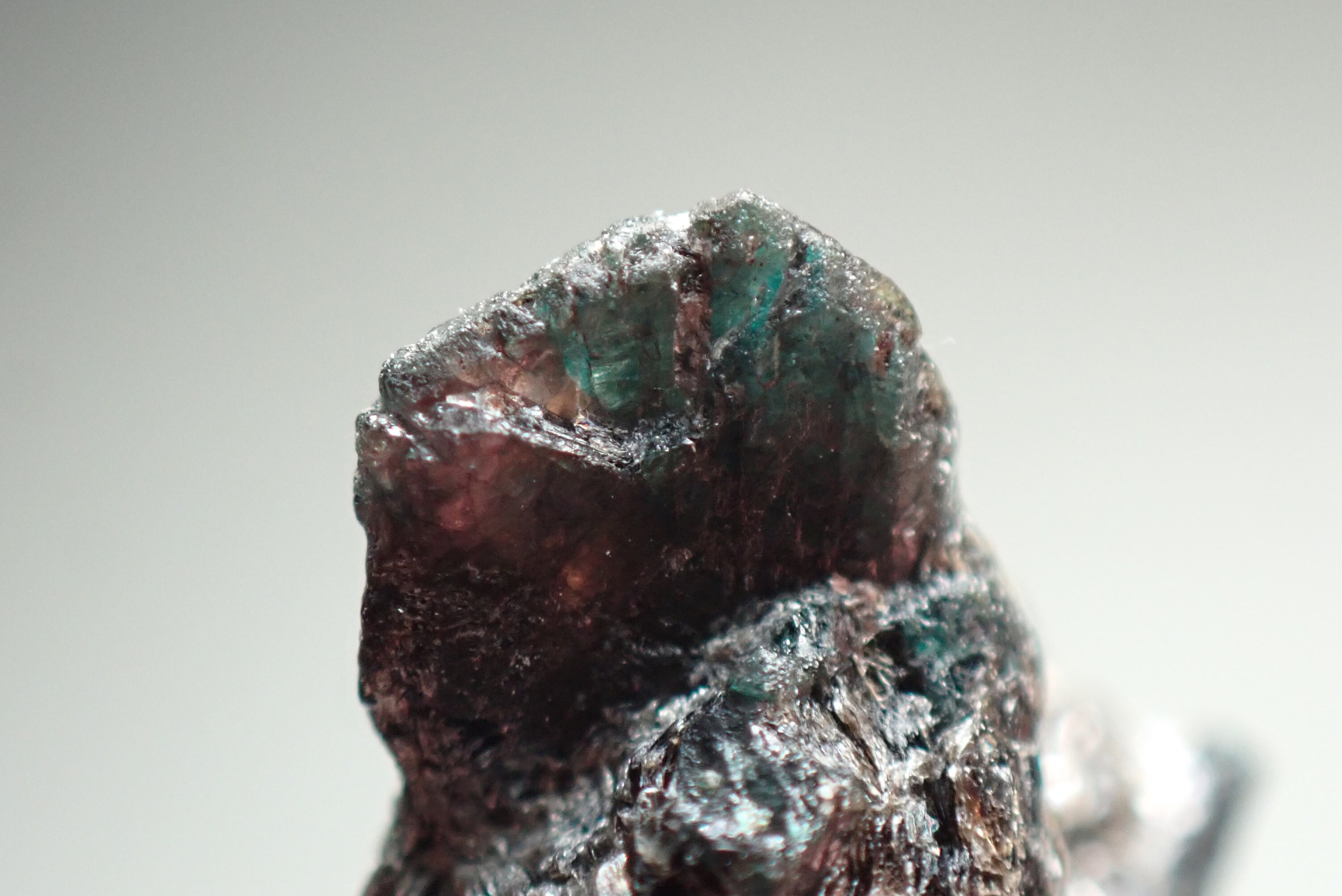 Chrysoberyl Var. Alexandrite Gem Crystal in Schist From Bahia, Brazil ...