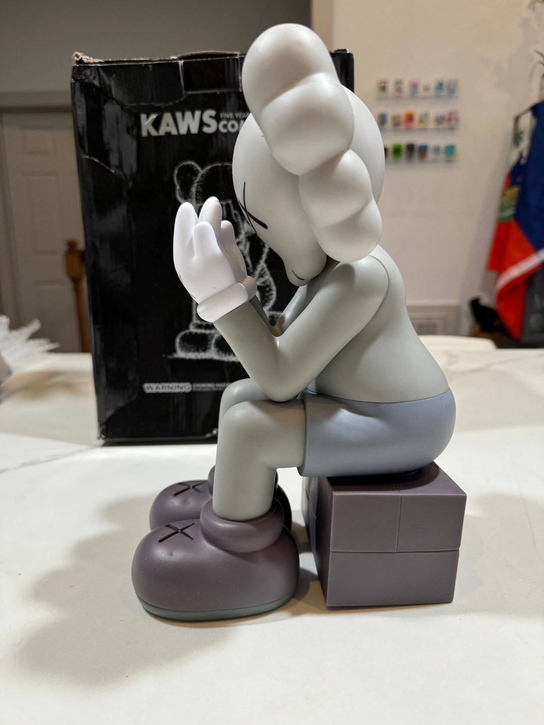 11in Sitting Kaws Five Years Later Figure - Etsy Canada