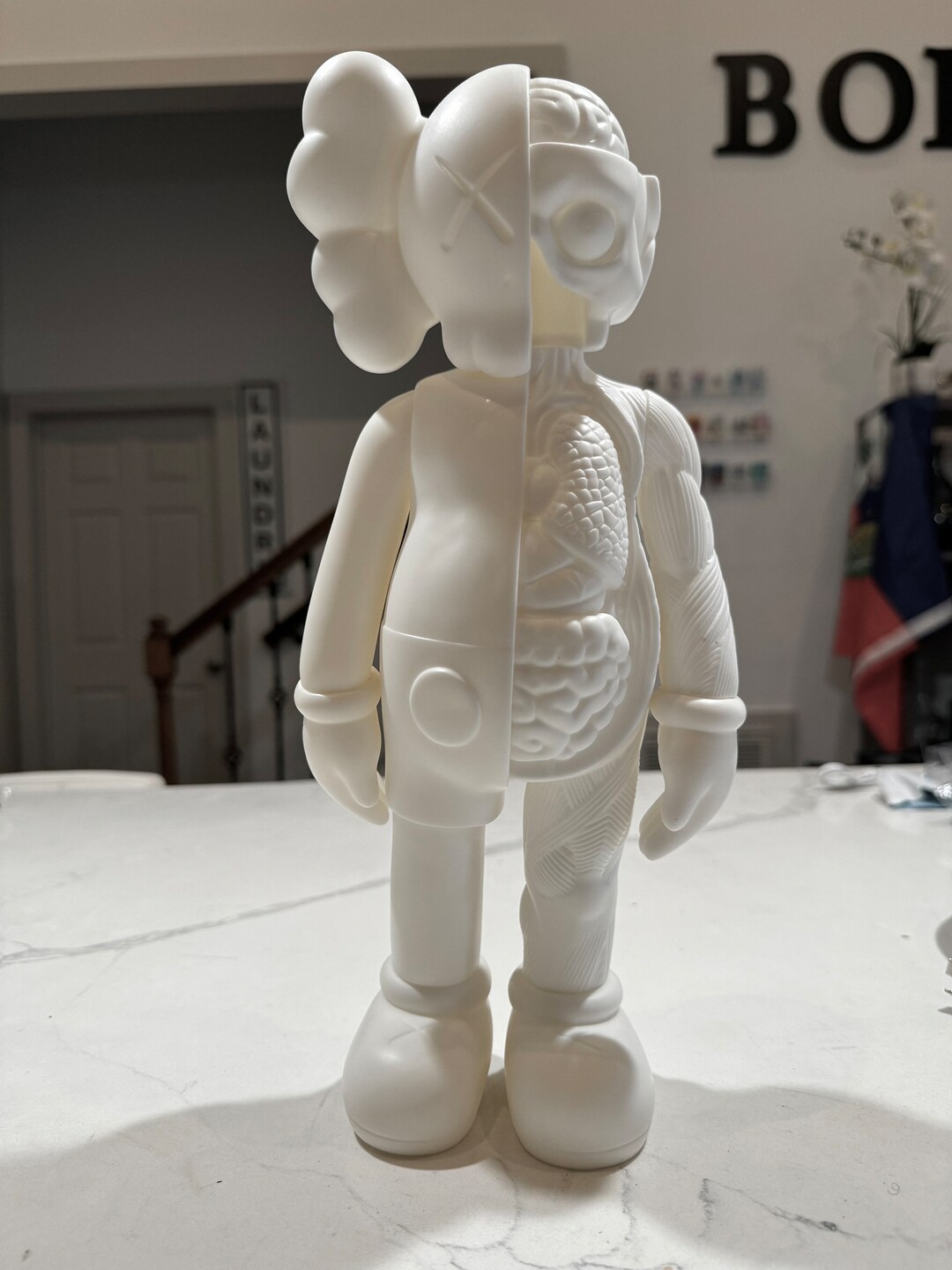 14in Stylish Kaws Rare White Flayed Edition - Etsy