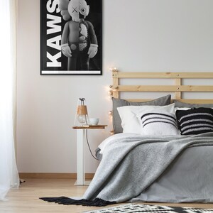 Kaws Poster, Kaws Print, Kaws Wall Art Kaws Poster Set of 3 Kaws Art ...