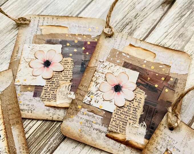 Handmade Paper Cluster 10 Pcs Set - Etsy