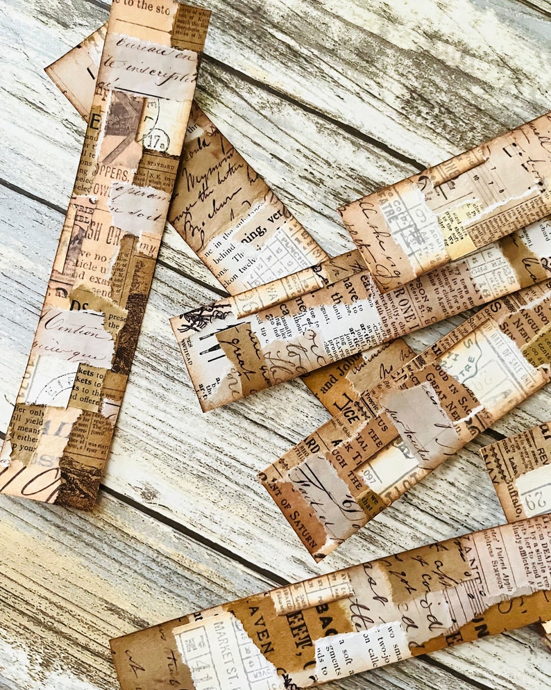 Handmade Paper Cluster 10 Pcs Set - Etsy