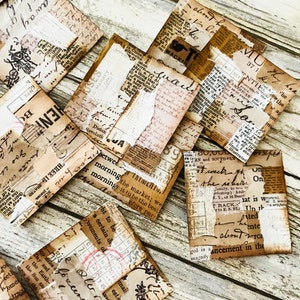 Handmade Paper Cluster 10 Pcs Set - Etsy Canada