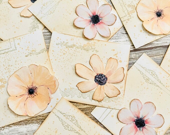 Handmade Paper Cluster 10 Pcs Set - Etsy